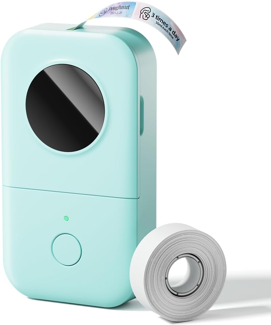 D30 Label Maker Machine, Portable Bluetooth Mini Label Printer, Smart ...