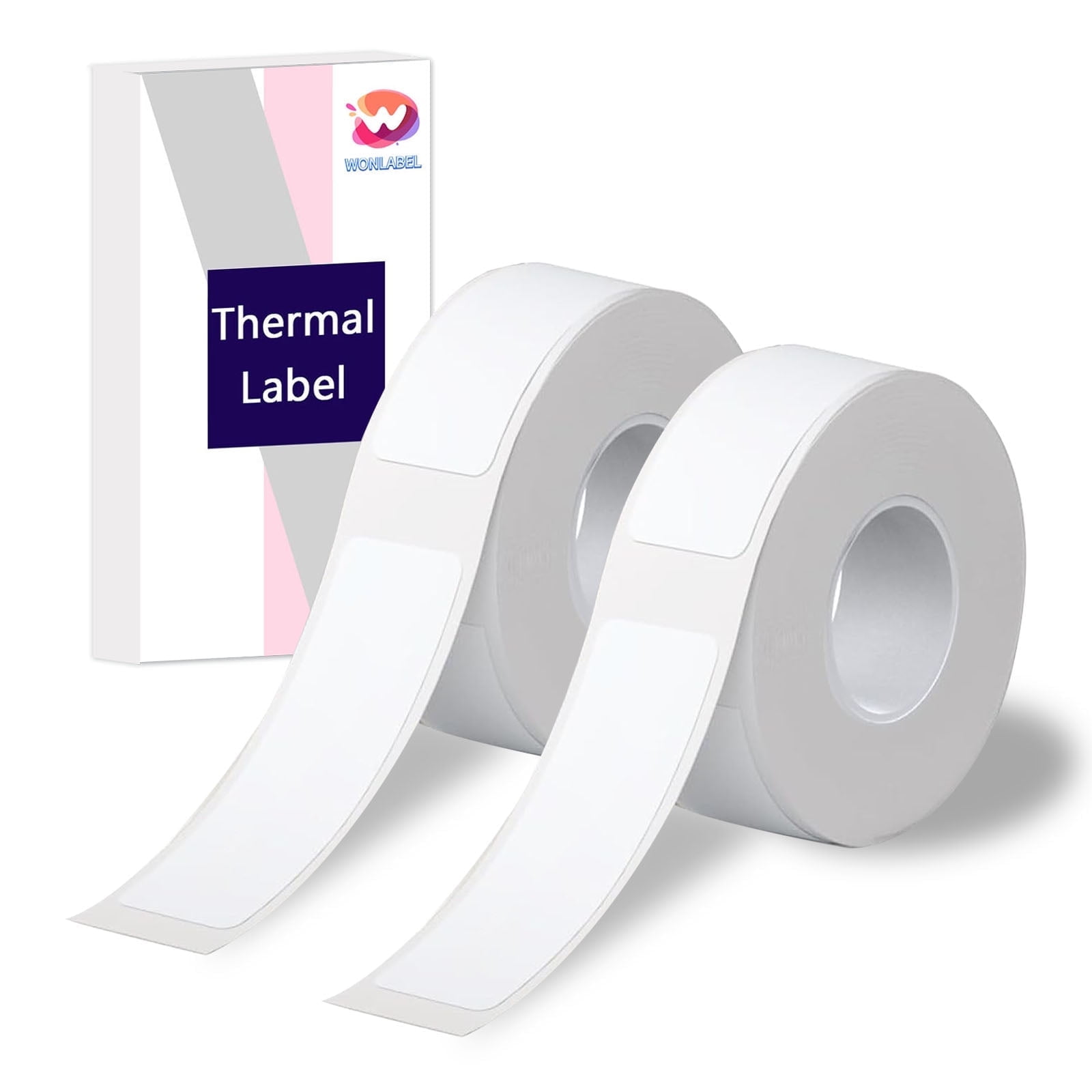 D30 Thermal Labels, D30 Label Maker Tape Refill, 12x40mm (0.47"x1.57 ...