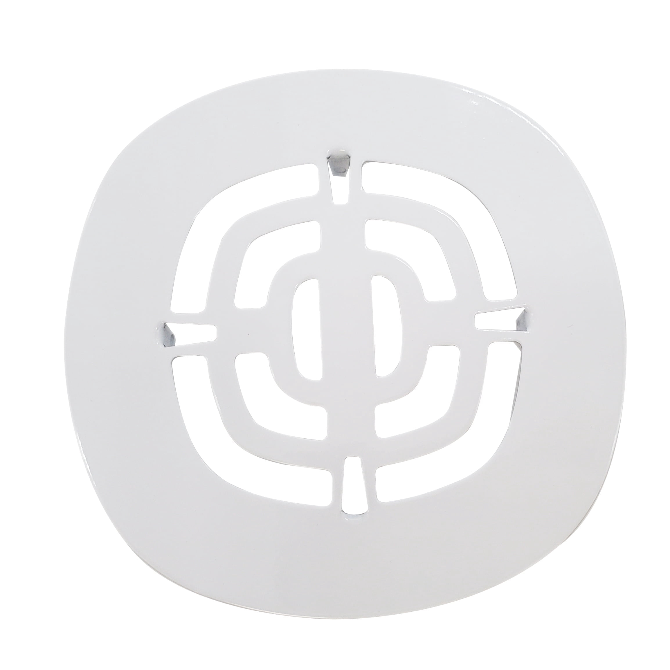 D316-50 4-1/2" OD Brass Snap-in Shower Grid Drain Cover, Powder Coat ...