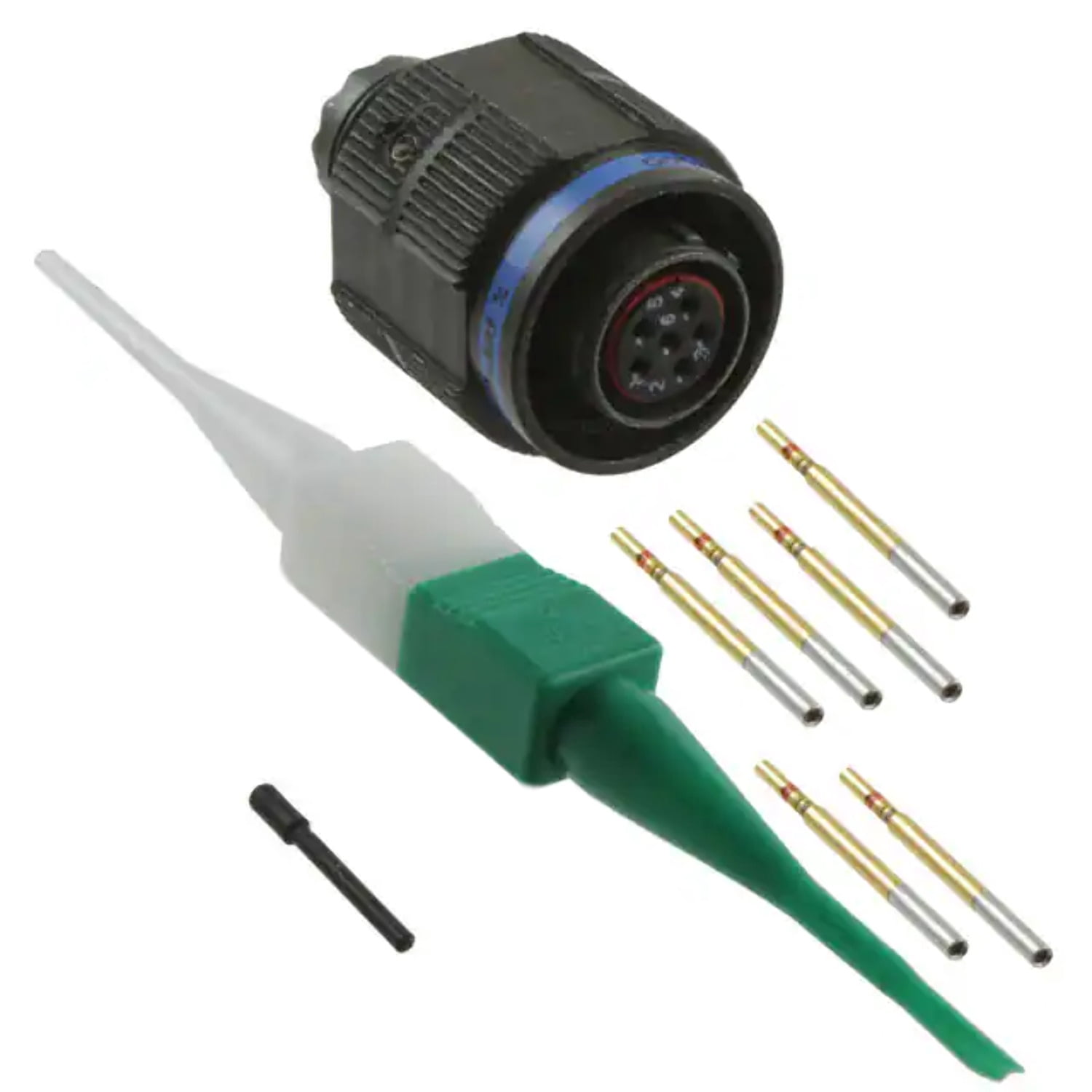 D38999/26WA35SN Circular Connector Plug 6 Position Female Sockets Crimp ...