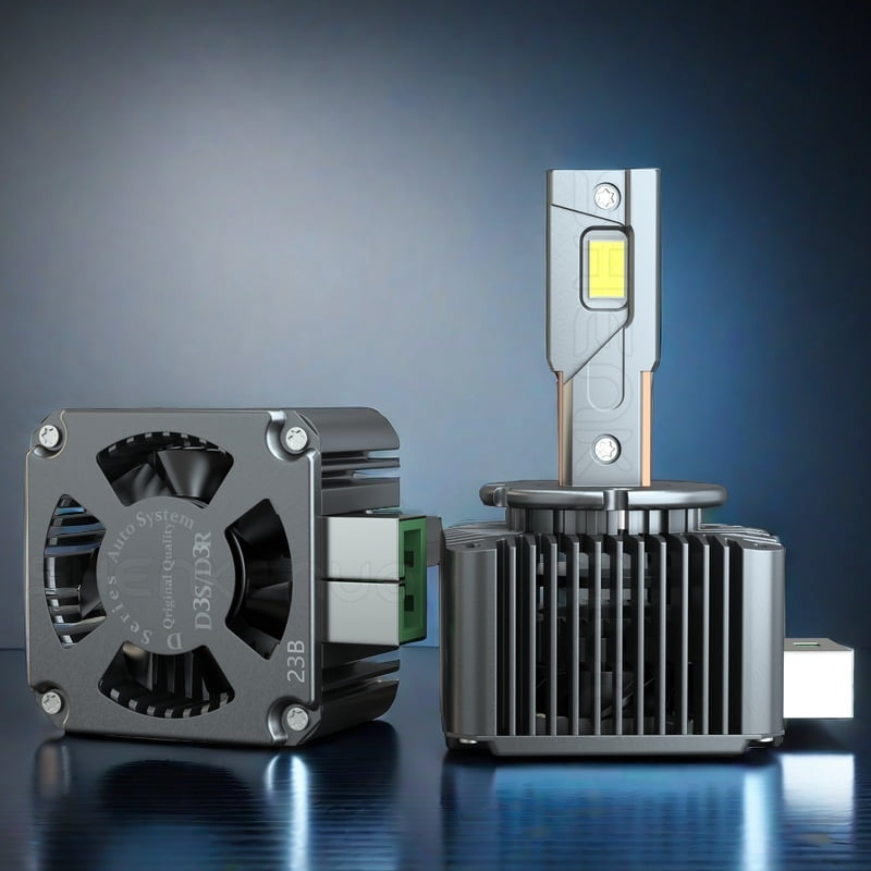 D3S D3R LED Headlight Kit Bulbs 70W 12000LM 6000K White Replace ...