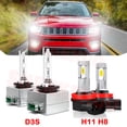 D3S HID Headlight Bulbs for Jeep Compass 2017 2018 2019 2020 H11 H8 Led ...