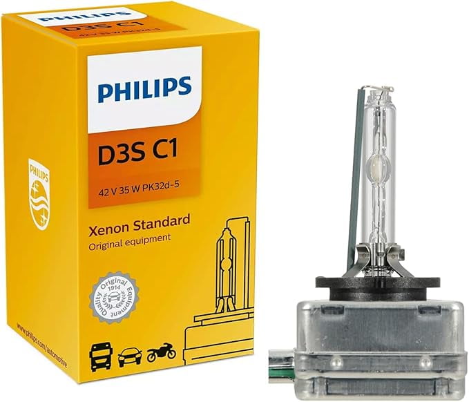 Philips, D3S HID Xenon Bulb, 42403C1, 4300K Standard White - Walmart.com