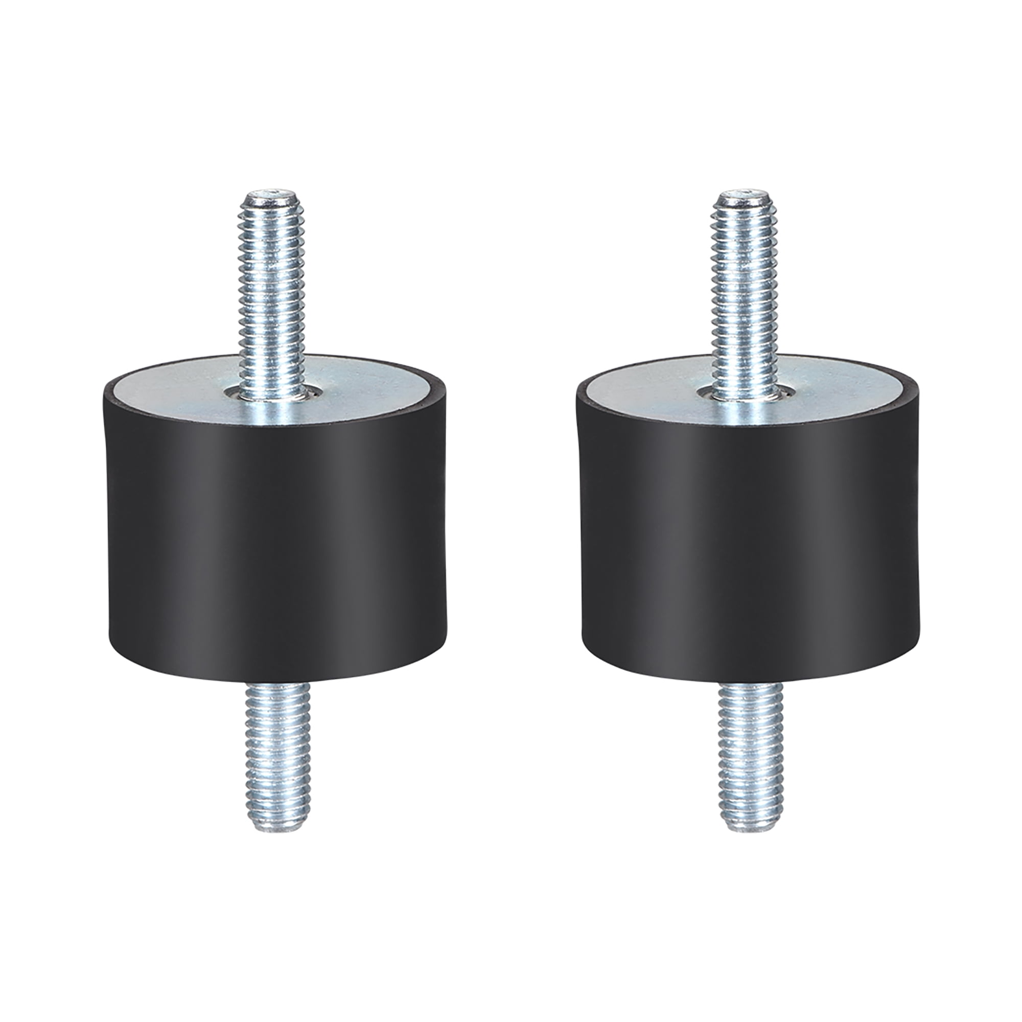D40 x H30 Rubber Vibration Isolator Mounts Shock Absorber with M8 x ...