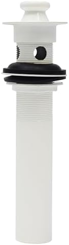 D410-2-50 Lift & Turn Lavatory Drain with Overflow Holes - Exposed ...