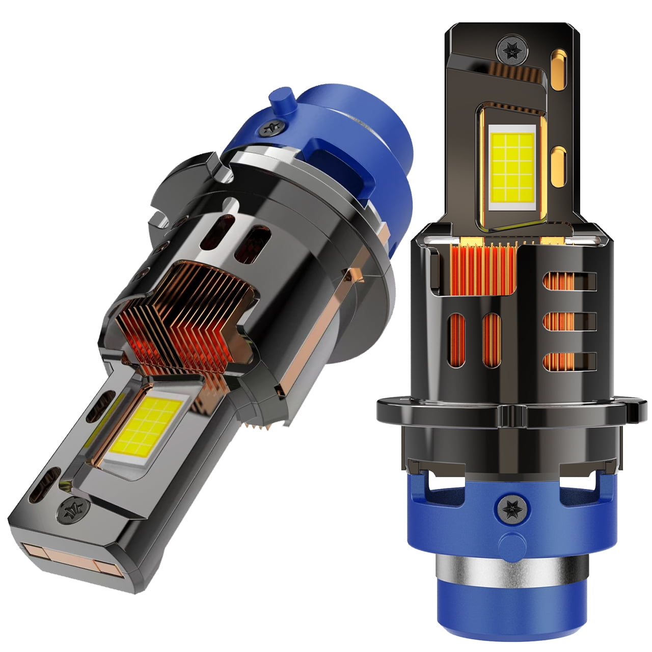 D4S D4R D4C LED Headlight Bulbs 110W 30000Lm Super Bright 6500K Cool ...