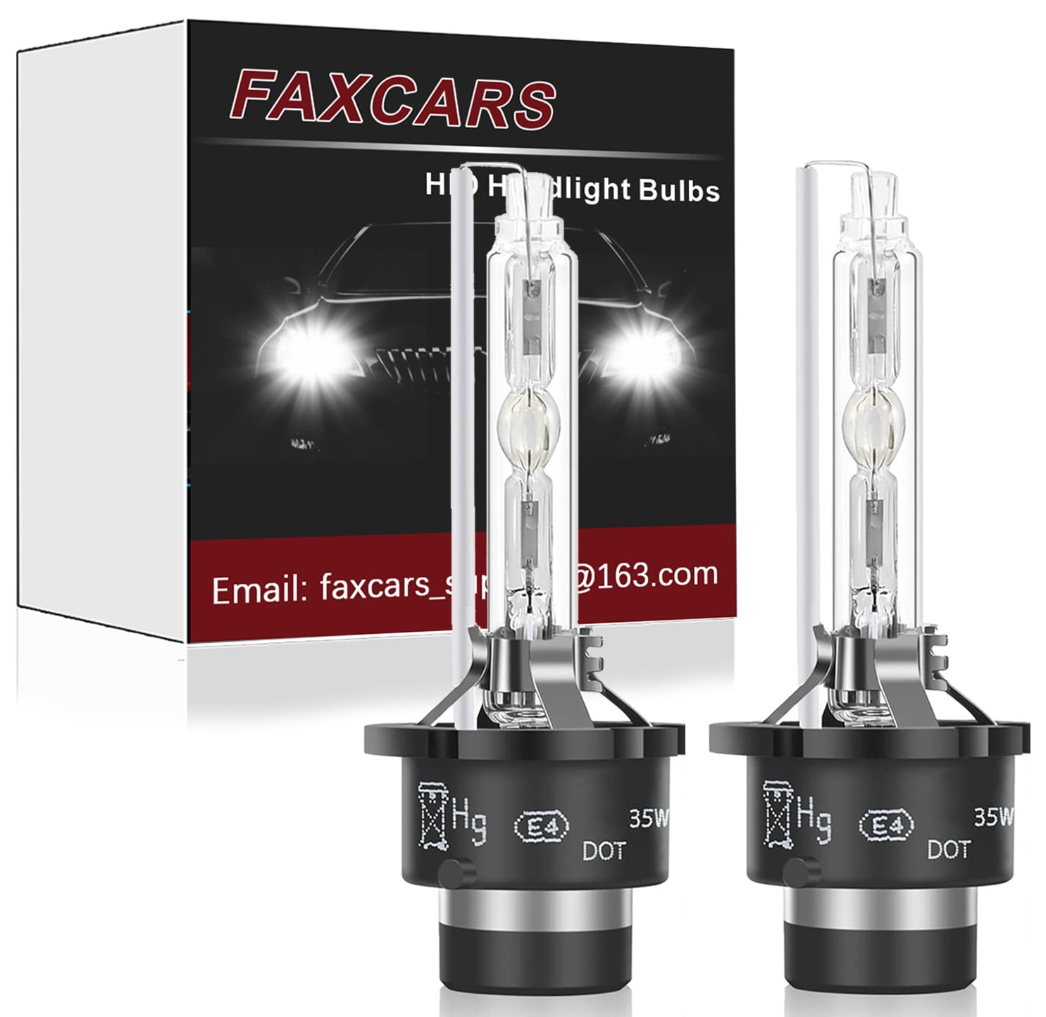 D4S Xenon Bulbs White 6000K for 2007-2016 Lexus IS350 LS460 2 Pack ...