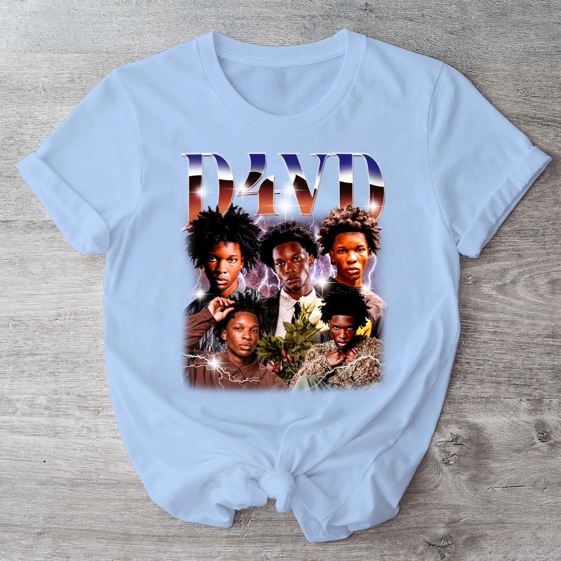 D4VD Retro T-shirt - D4vd Vintage 90's Tee, D4vd Long Sleeve Shirt ...