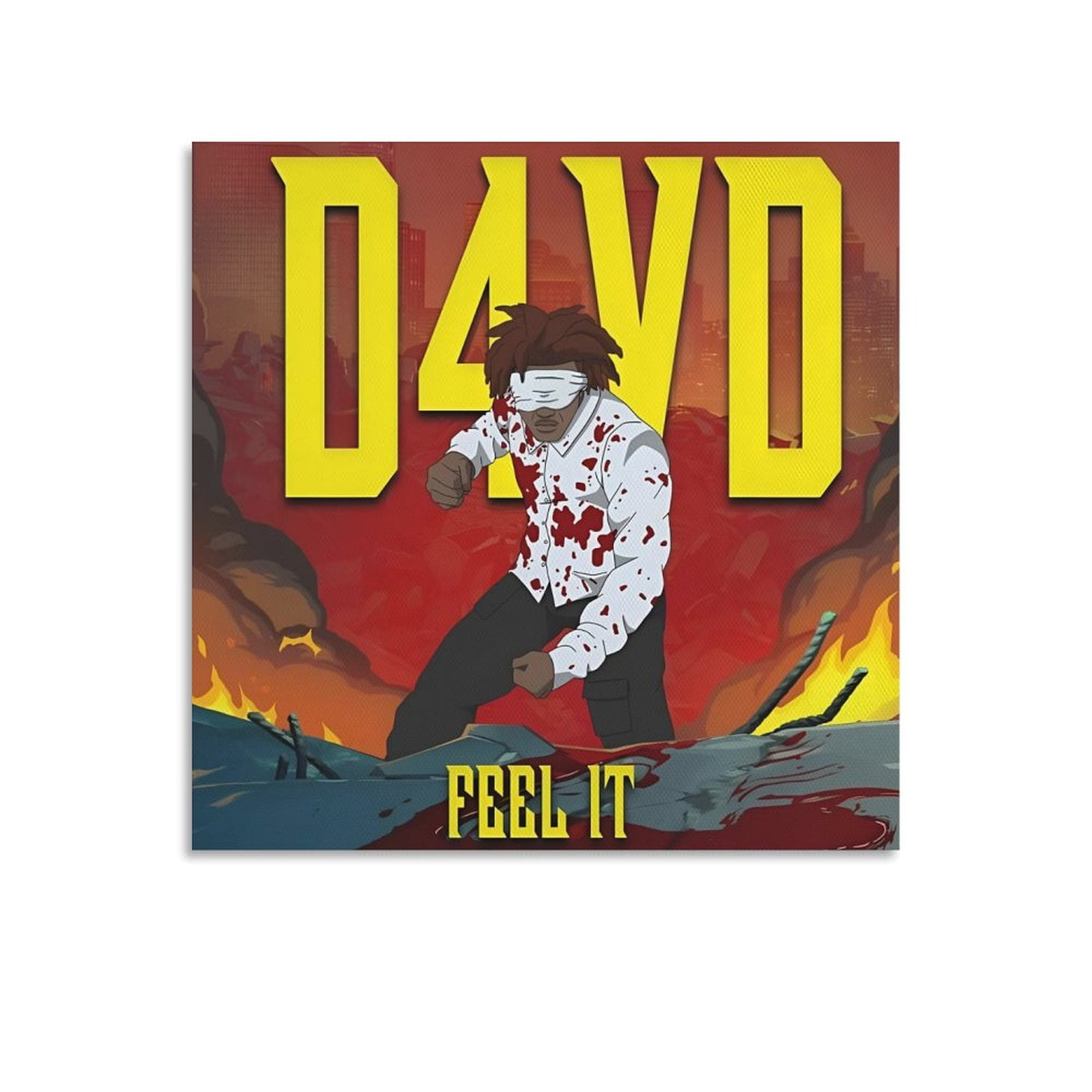 D4vd Posters Songwriter Singer Print Photo Art Painting Canvas Poster ...