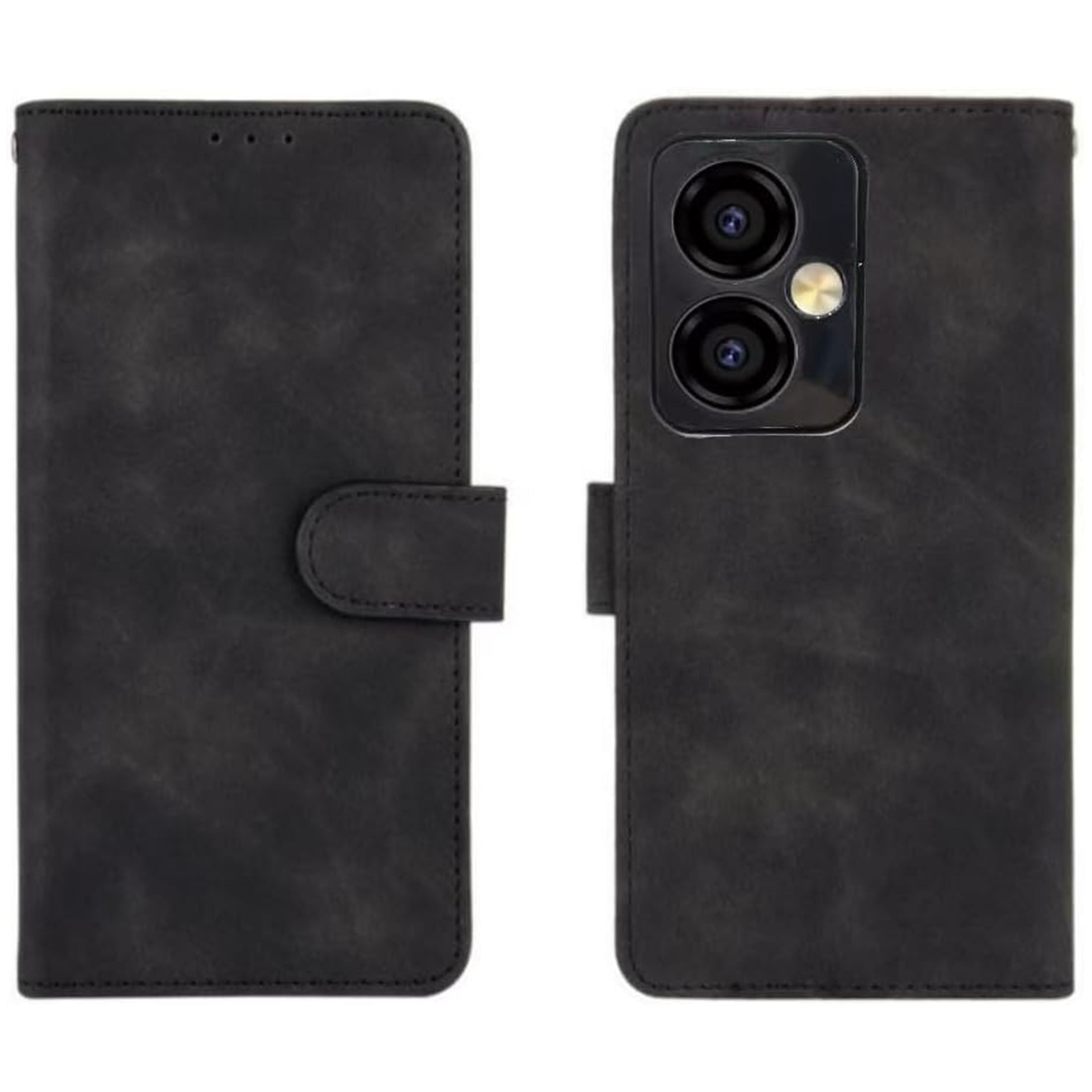 D5 Cell Phone Flip Wallet Style Protected Holster with Card Holder ...