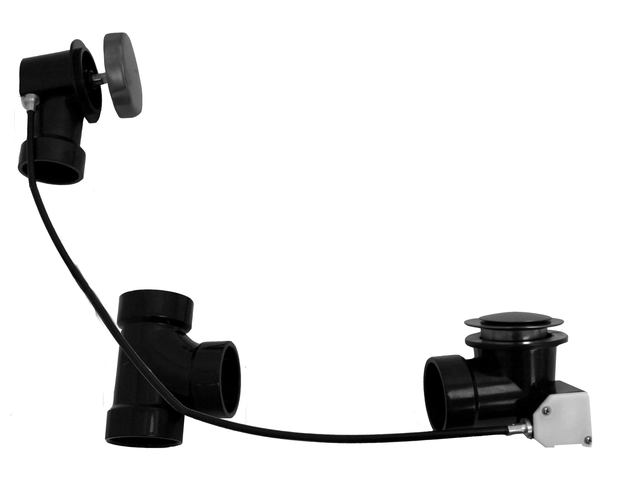 D50A27-62 27" Cable Drive Standard Bath Drain Trim Kit with Rotary ...