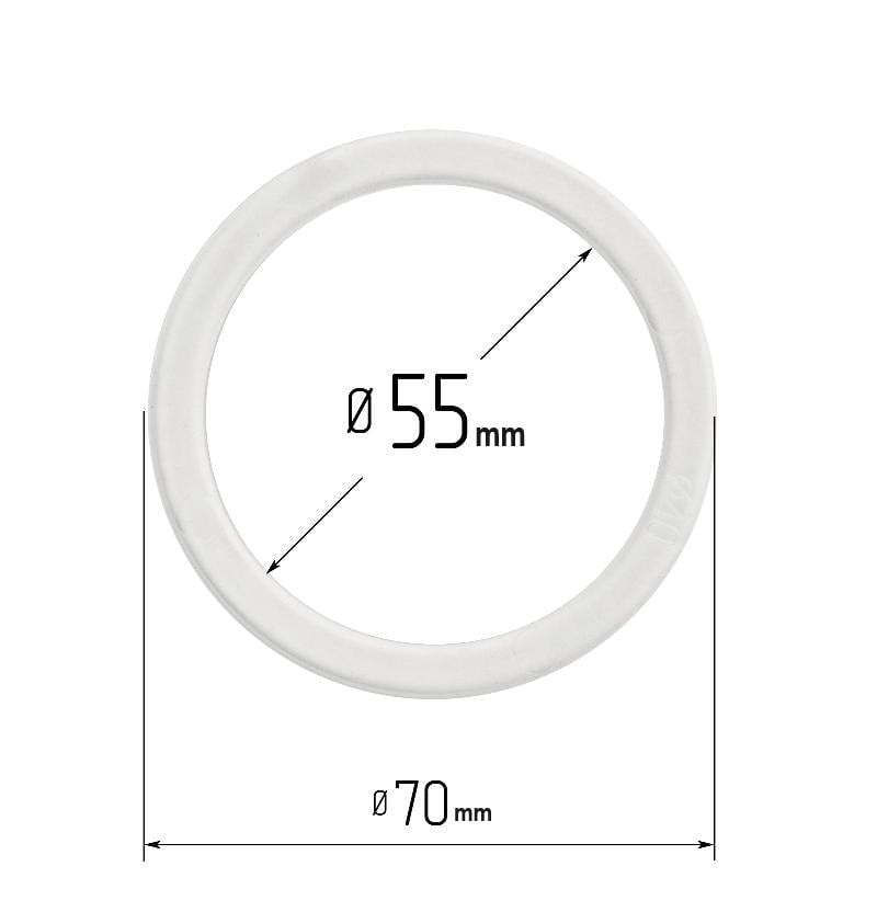 D55 mm Stretch Ceilings Reinforcement Circle Rings/Protective Thermal ...