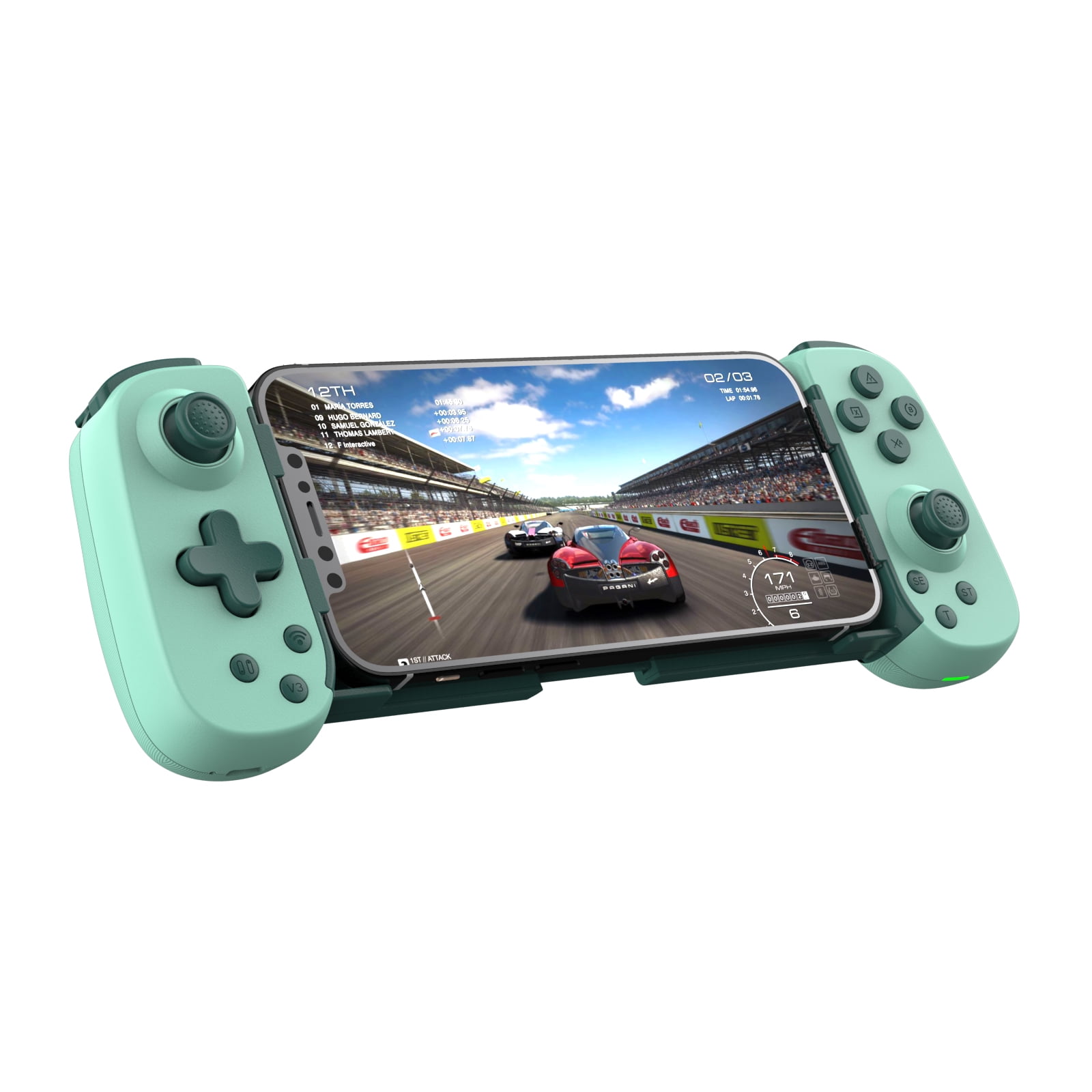 D6 Wireless Stretching Extendable Gaming Controller Joystick Pad For Phone Gamepad Joystick 4329