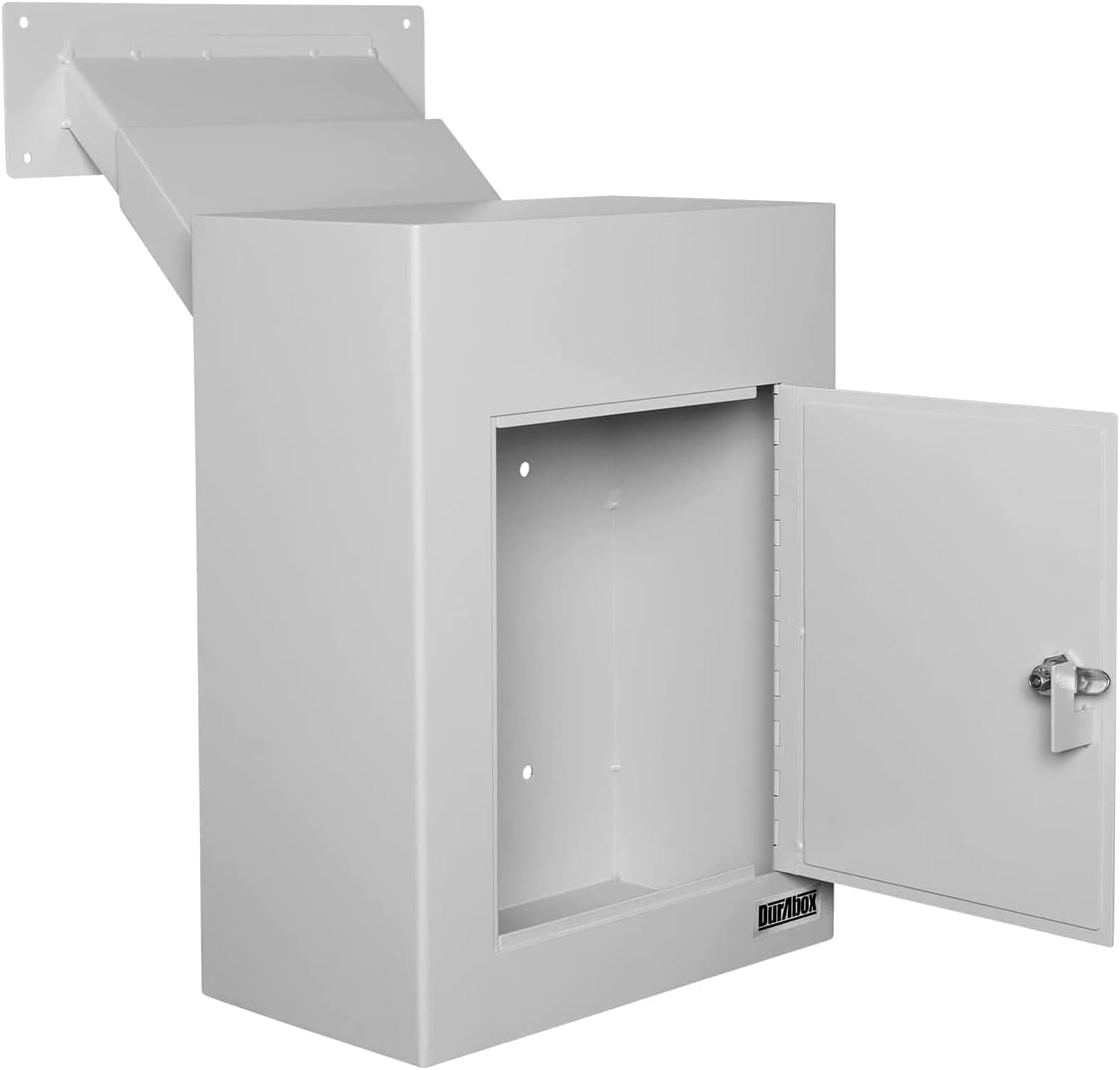 D700 Through the Wall Drop Box, Tubular Key Locking Secure Mailbox with ...