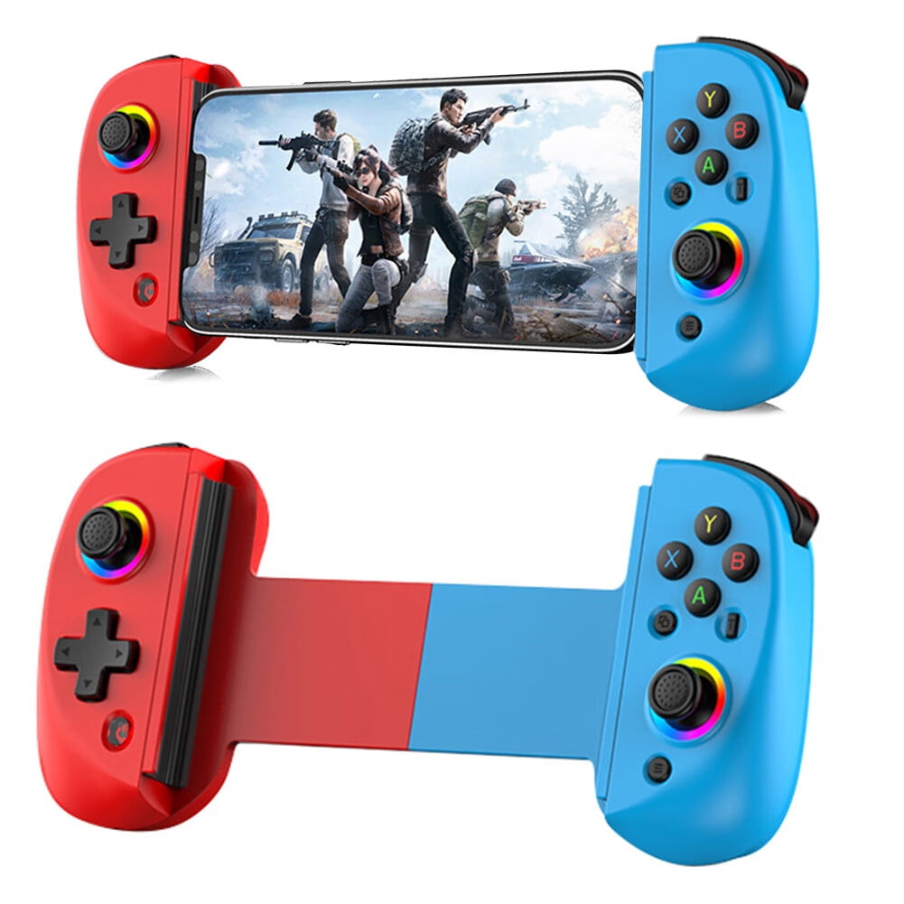 D8 Telescopic Mobile Phone Gamepad with Hall Effect Trigger Joystick ...