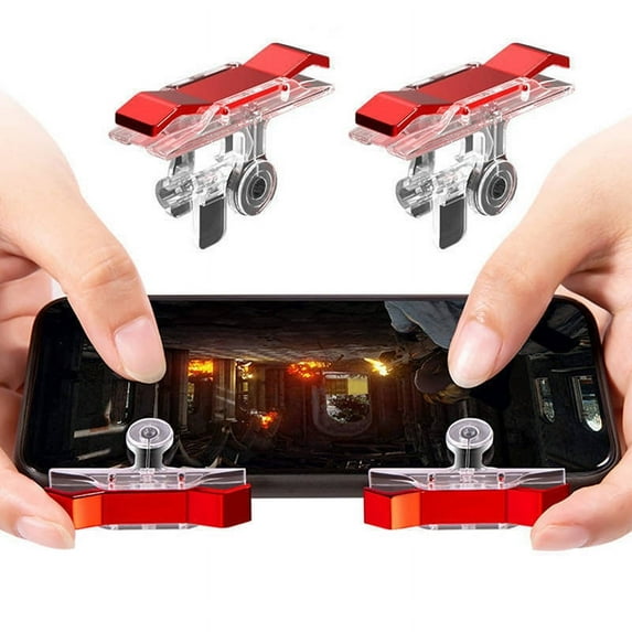 D9 PUBG Game Controller Gamepad Mobile Phone L1 R1 Trigger Shooting Aim Key Butt - Walmart.com
