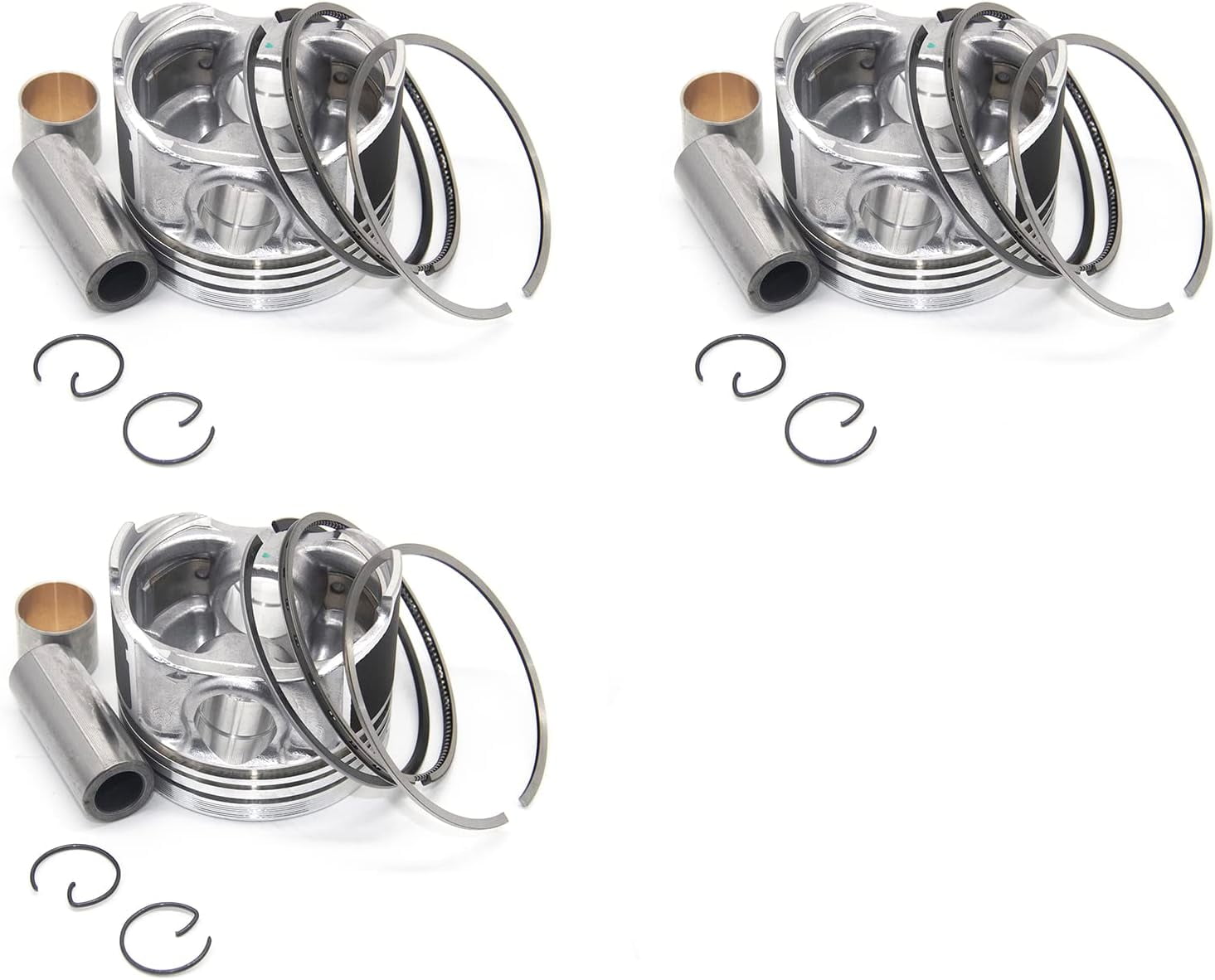 D902 Engine Piston and ring Set 1J091-21110 1J091-21050 Compatible with ...