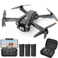 D96 4K HD Dual Camera Drone for Adults and Beginners, Foldable, Follow Me Mode, 36mins Flight ...