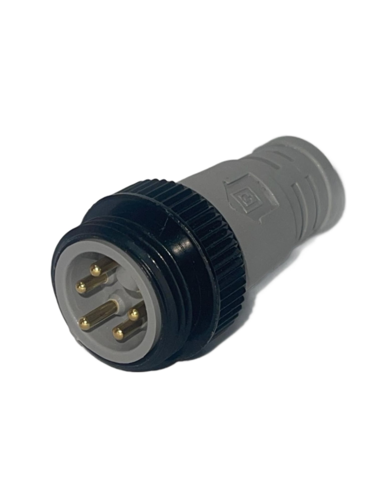 D970DNNA Male Terminator, Male, 5 pin Gold Contact, Black/Grey, RoHS ...