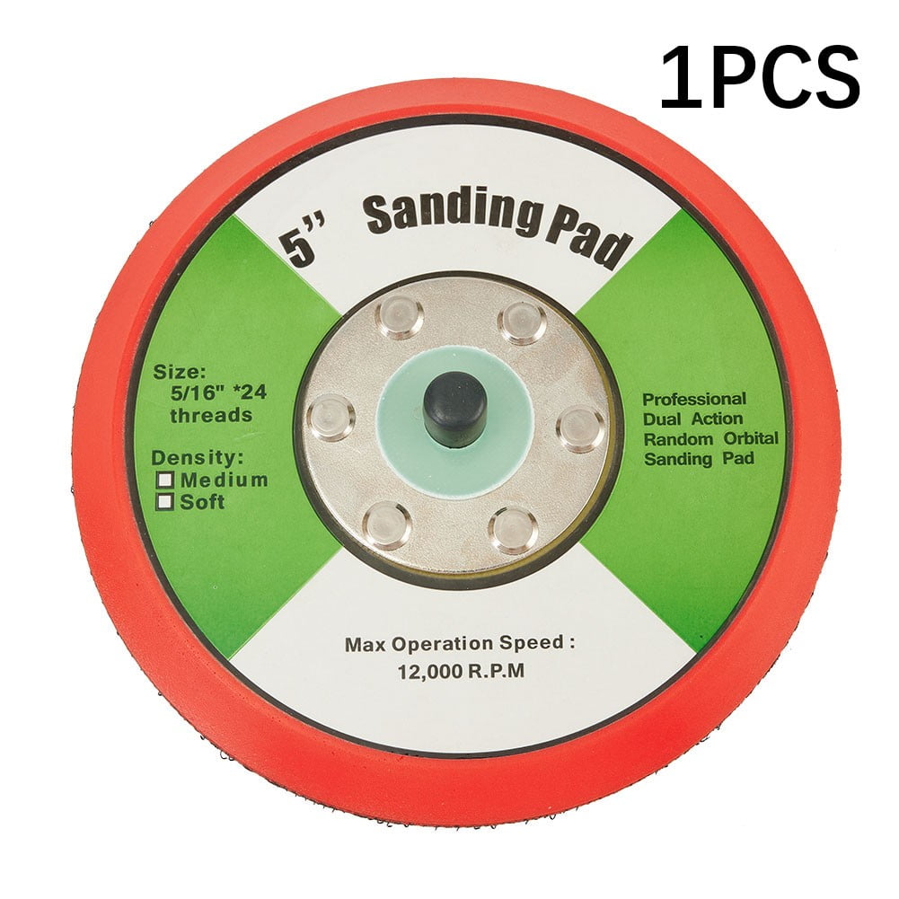 DA Polisher Backing Plate 5 Inch Dual-Action Backing Plate Hook And ...