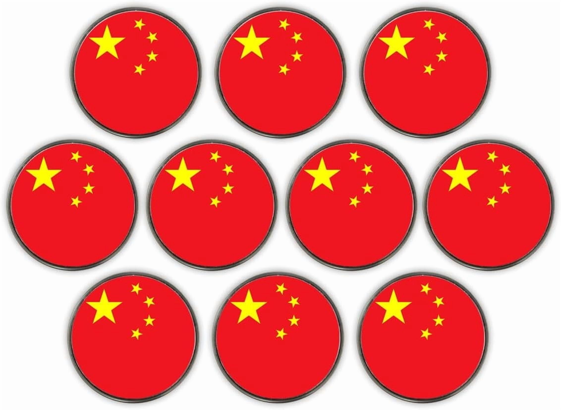 DA VINCI 1 Inch Flag of Countries Metal Golf Ball Markers - Pack of 10 ...