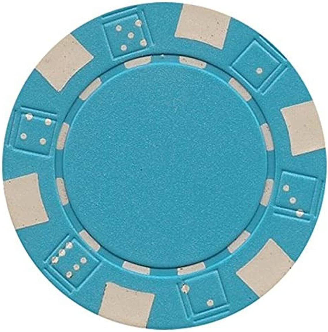 DA VINCI 50 Clay Composite Dice Striped 11.5 Gram Poker Chips, Choose ...