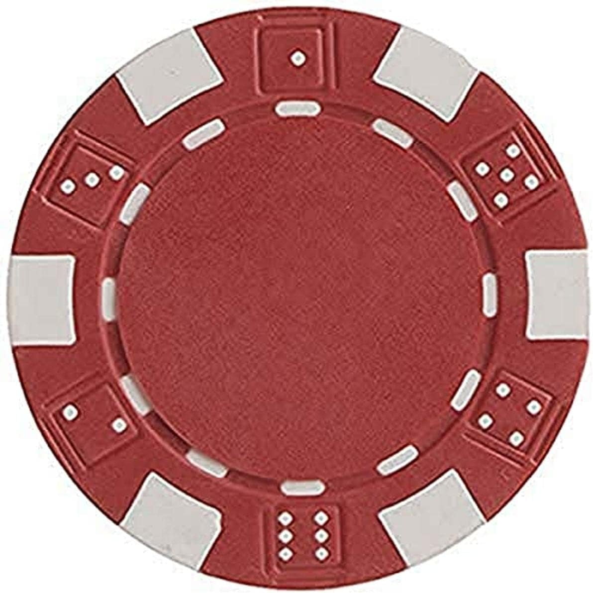 DA VINCI 50 Clay Composite Dice Striped 11.5 Gram Poker Chips, Choose ...