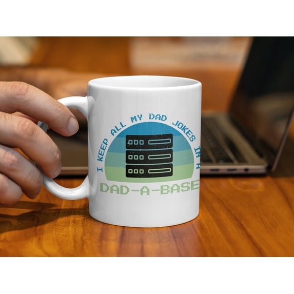 DA1DAbase Mug Computer Geek Coffee Cup, Funny Tech Dad Gift - Walmart.com