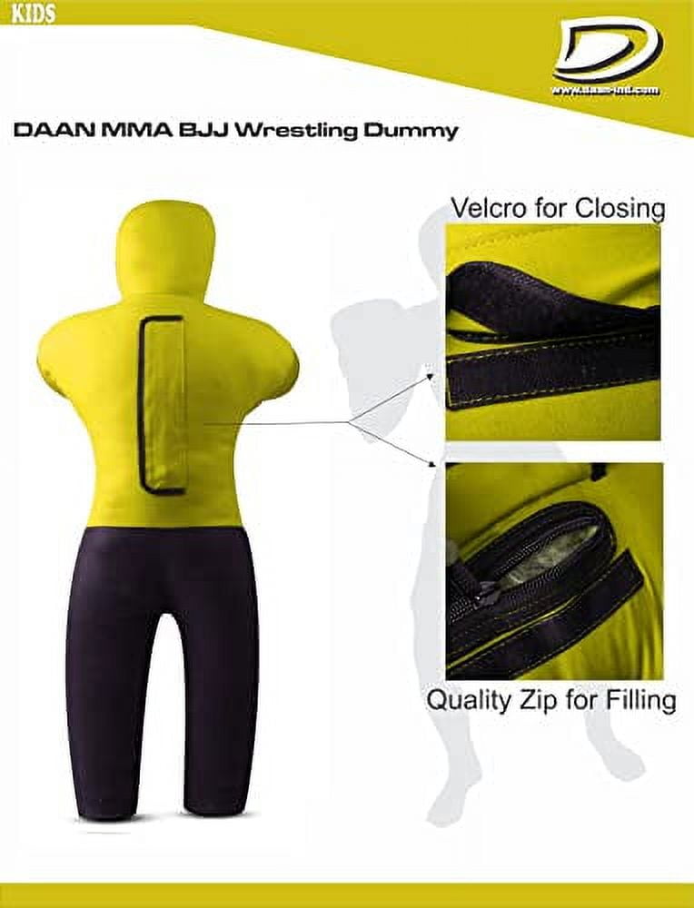 DAAN MMA Grappling Dummy for Kids BJJ Wrestling Dummy Punching Bag MMA ...