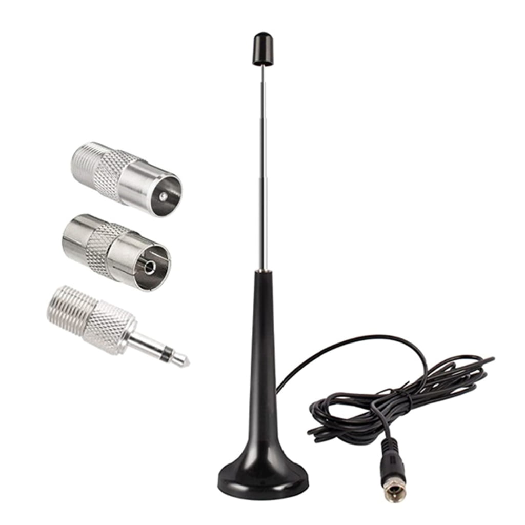 DAB FM Antennas Indoor FM Radio Antennas with 3 Adapters for Household ...