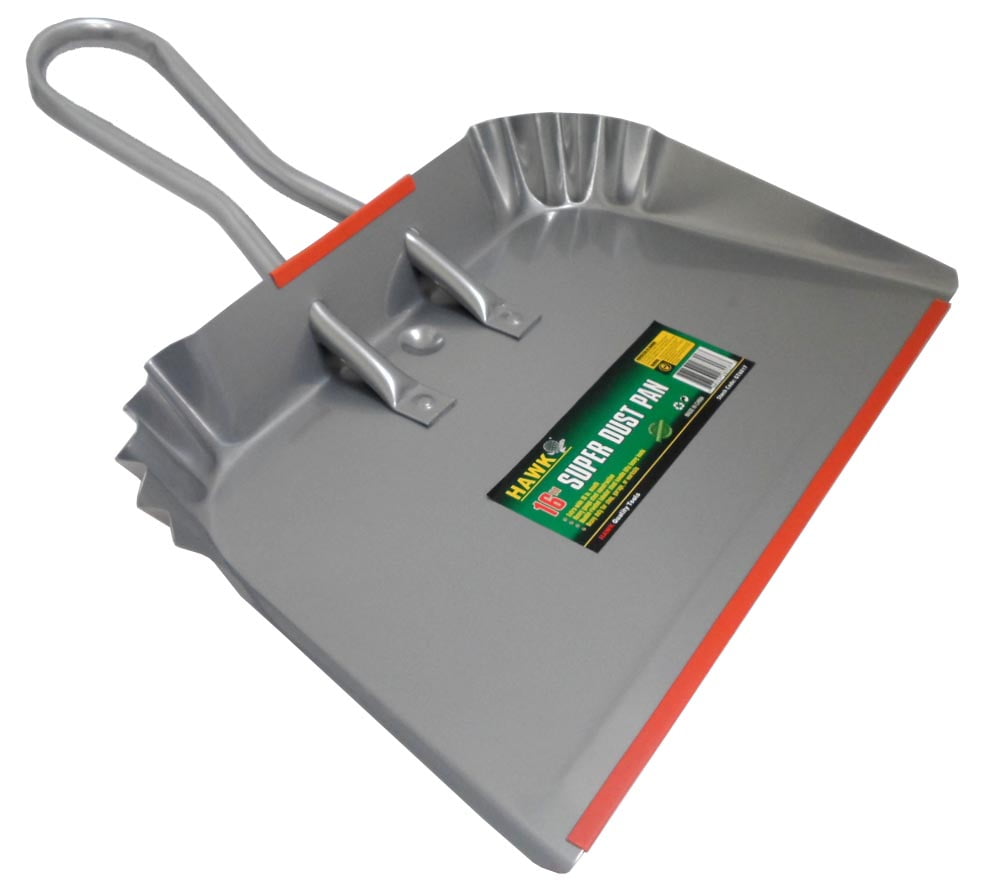 DAB Heavy-Duty Industrial Steel Dust Pan | 16" (40.6 cm) Wide ...