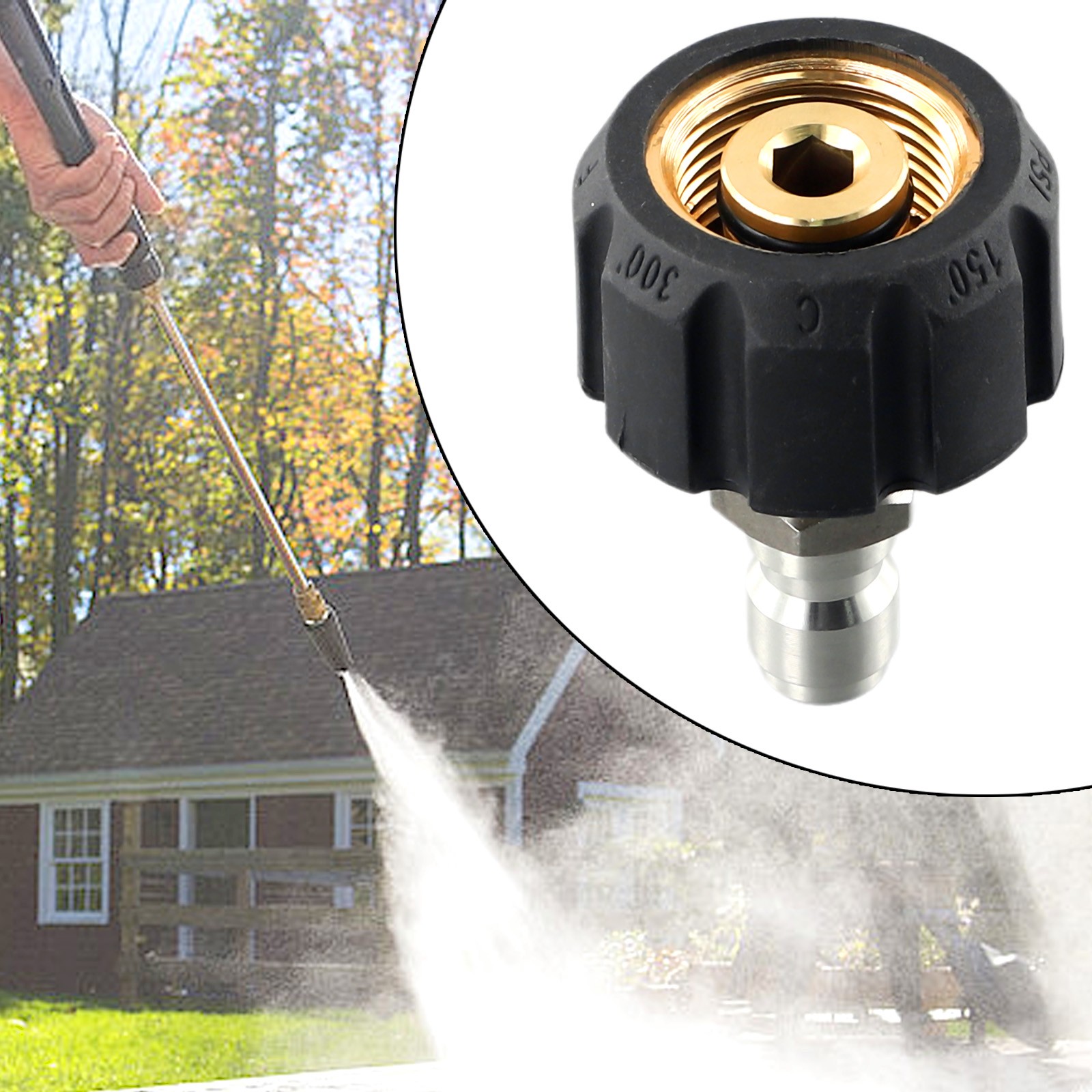 DABAILUN Brand new 1/4 inch Quick Release Connection for Foam Lance Pro ...