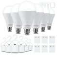 DABAOLUM Rechargeable Light Bulbs, 9W 6000K Rechargeable Emergency ...