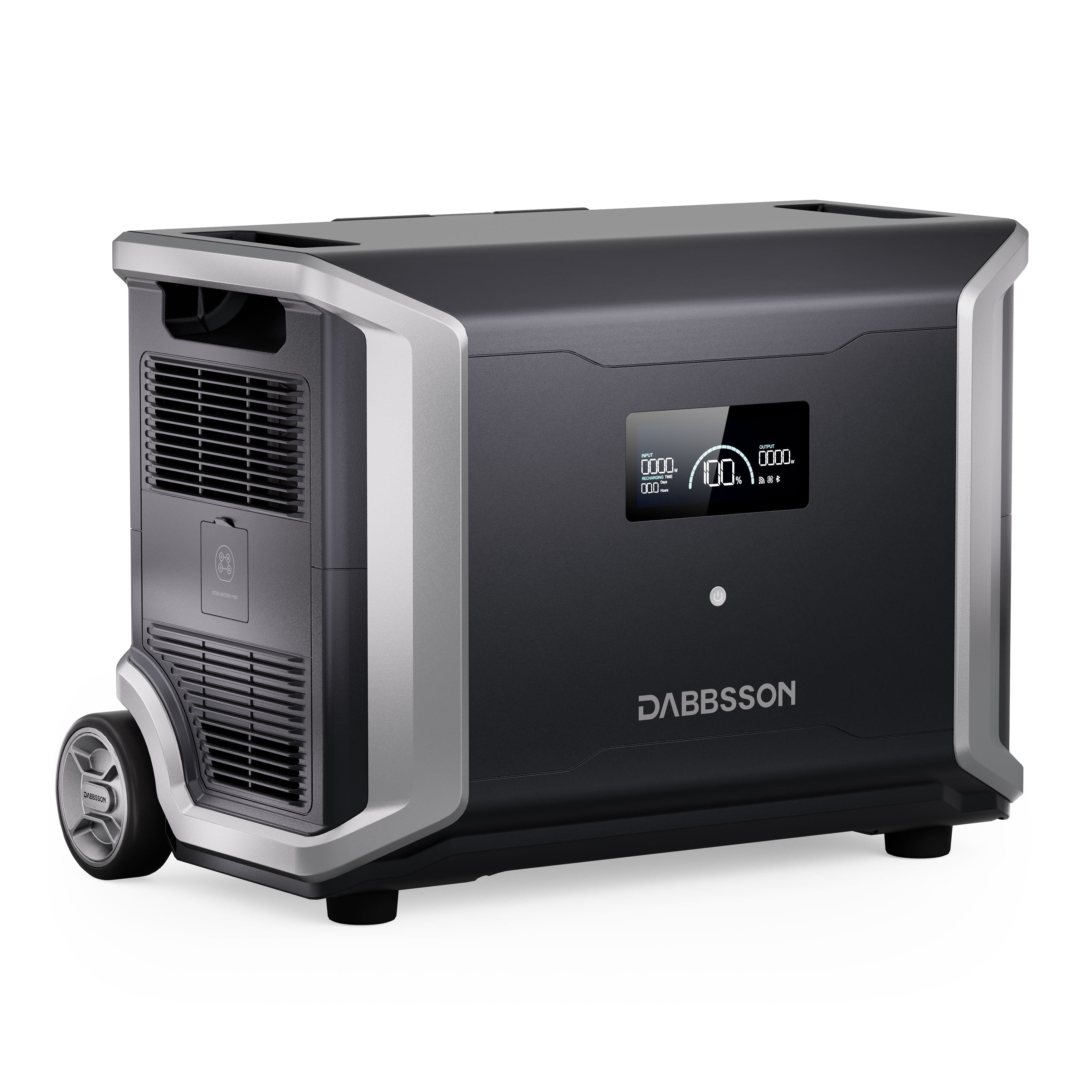 DABBSSON Power Station Extra Battery - 5320Wh Expand Battery for ...
