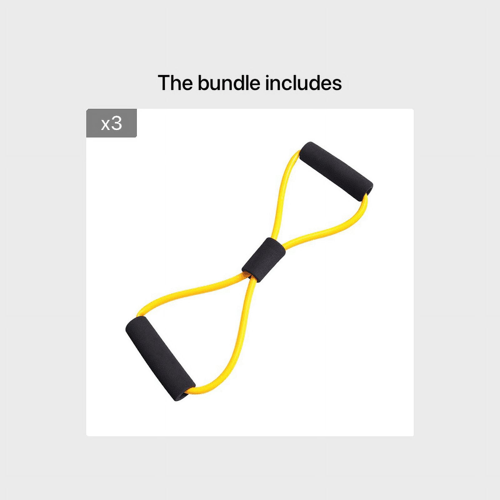 DABEI 8-shaped Yoga Resistance Band, Durable Tension Rope, Sports Yoga ...
