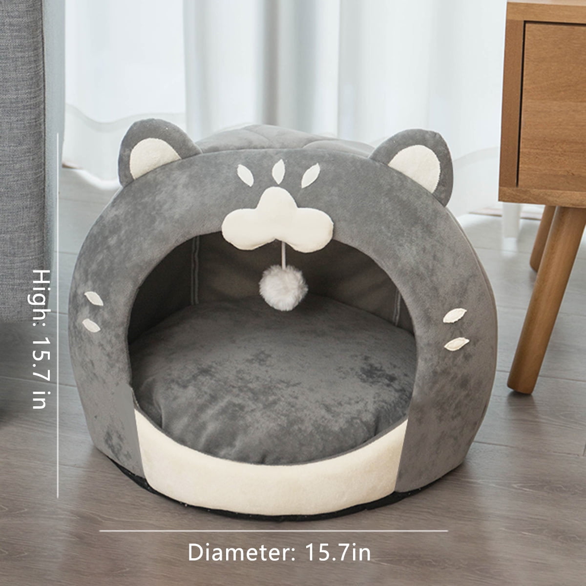 DABEI Cozy & Adorable Pet House For Small Dogs & Cats - Keep Your Furry Pets Warm & Comfy ...