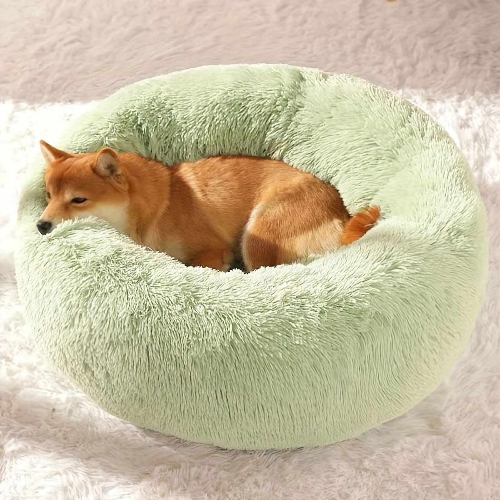 DABEI Soft Long Plush Cat kennel dog kennel winter warm pet bed Cat Bed ...