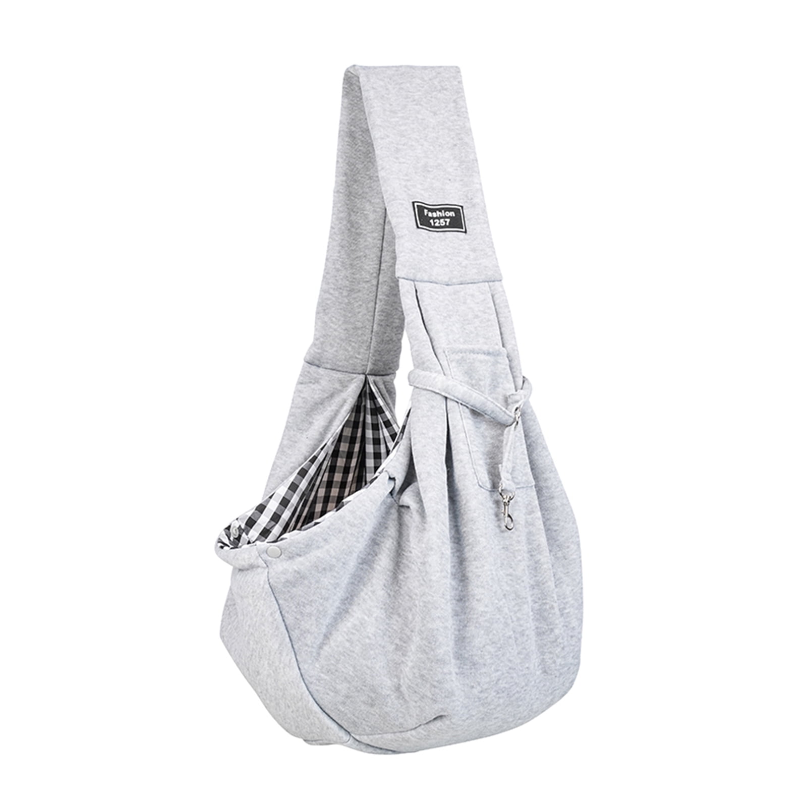 DABEN Dog Sling Carrier,Puppy Sling Hands Free Reversible Pet Papoose ...
