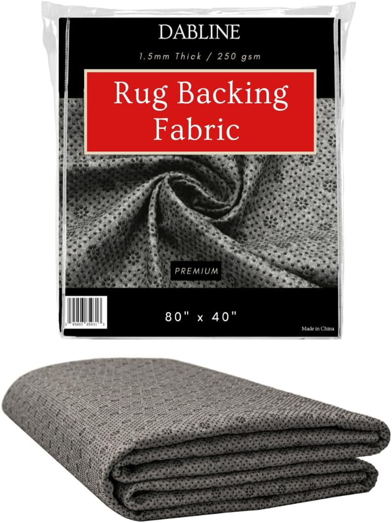 DABLINE 80" x 40" Non Slip Rug Pad for Tufting and Rug Making, Thick ...