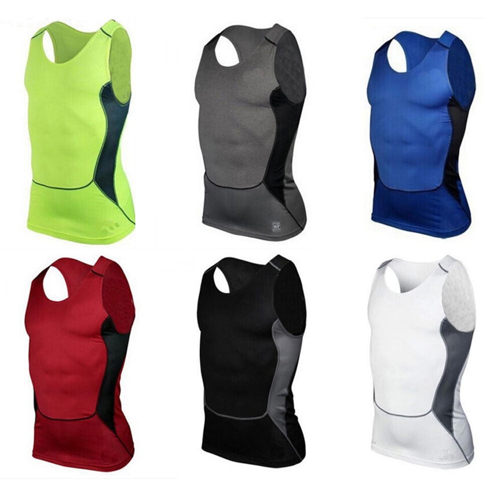 DABOOM Compression Shirt for Men Slimming Body Shaper Sport Vest ...
