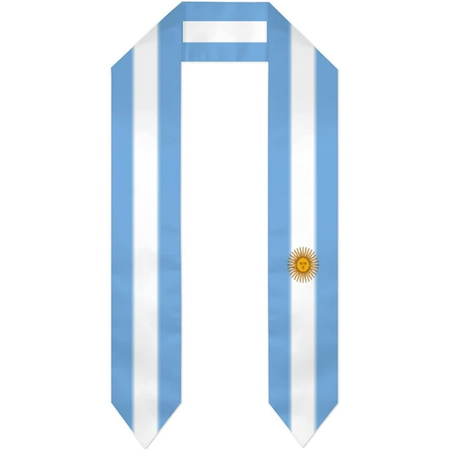 DABOYOZHZH Argentina Flag Graduation Scraf - Special Souvenir for ...