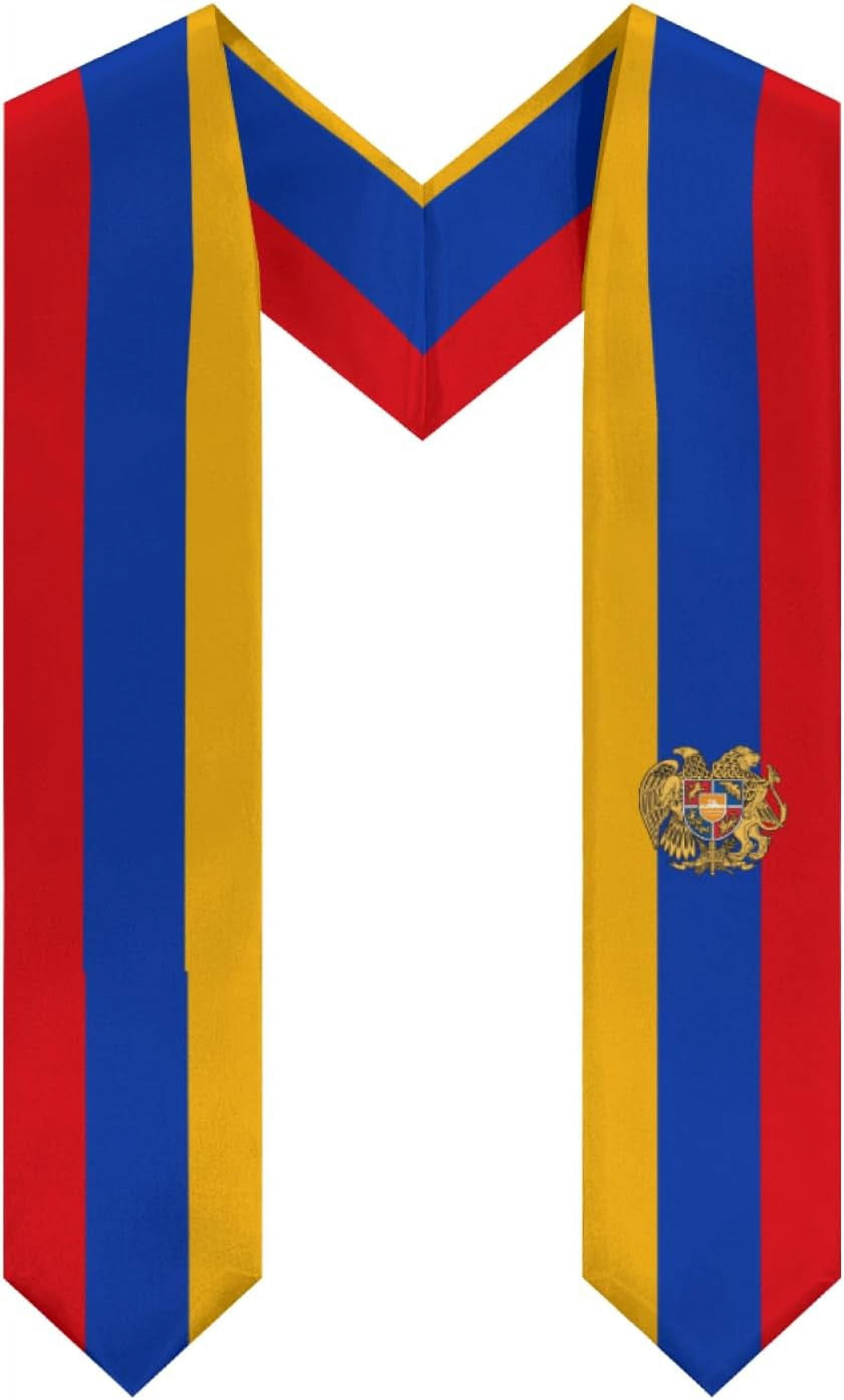 DABOYOZHZH Armenia Flag Graduation Stole Shawl Sash Honor For Study ...