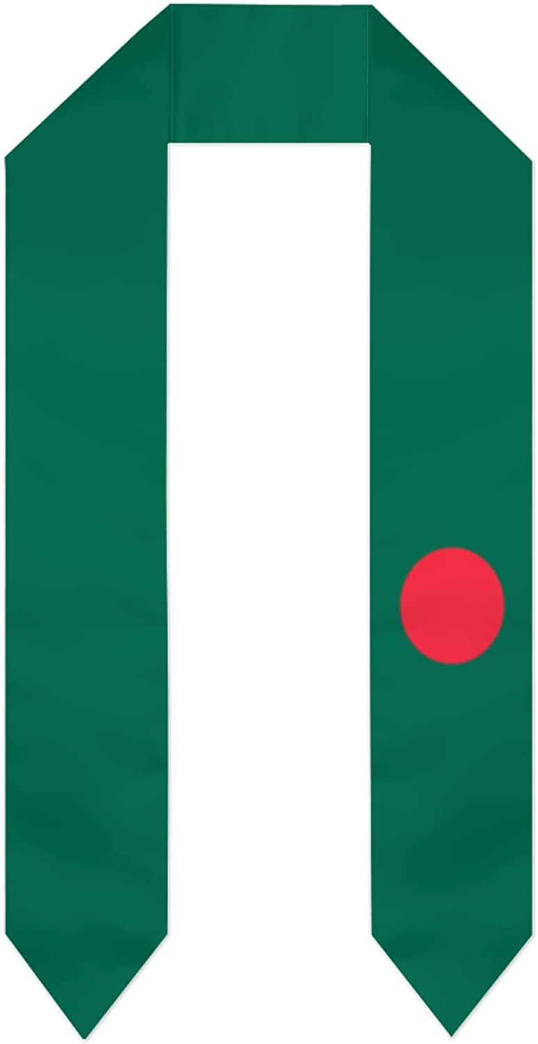 DABOYOZHZH Bangladesh Flag Graduation Shawl Sash Stole Wraps Scraf For ...