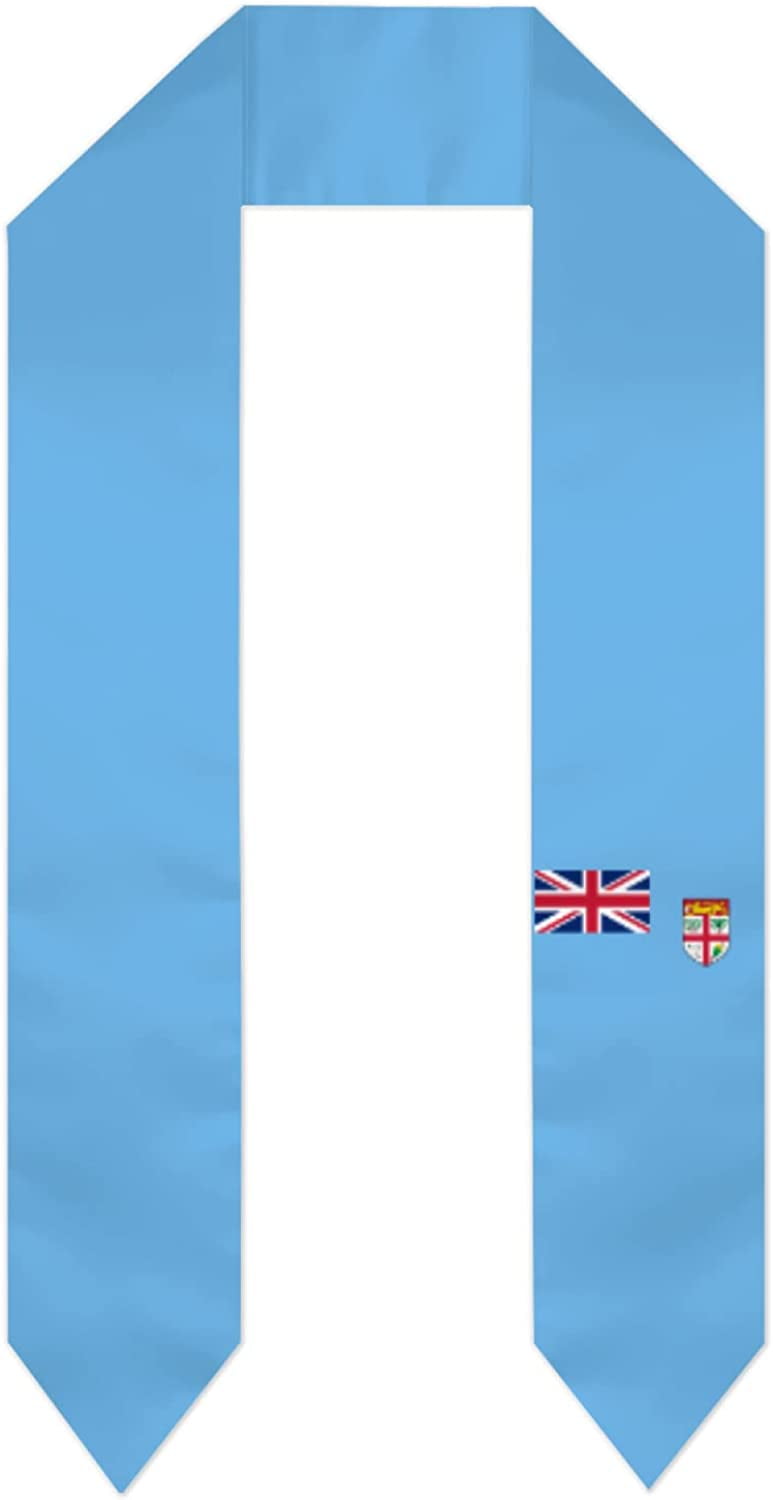DABOYOZHZH Fiji Flag Graduation Shawl Sash Stole Wraps Scraf For ...