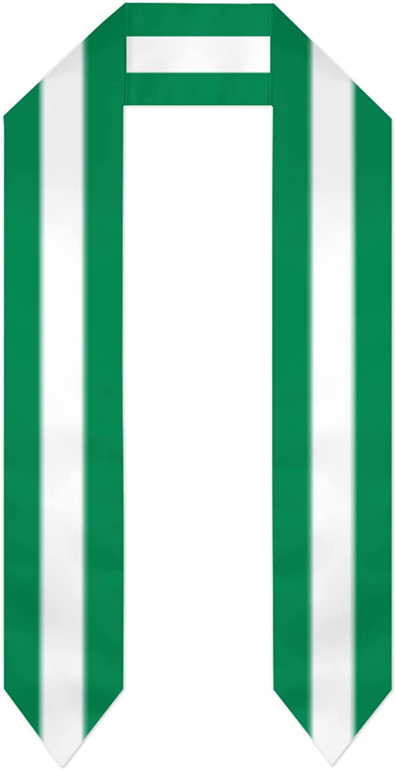 DABOYOZHZH Nigeria Flag Graduation Shawl Sash Stole Wraps Scraf For ...
