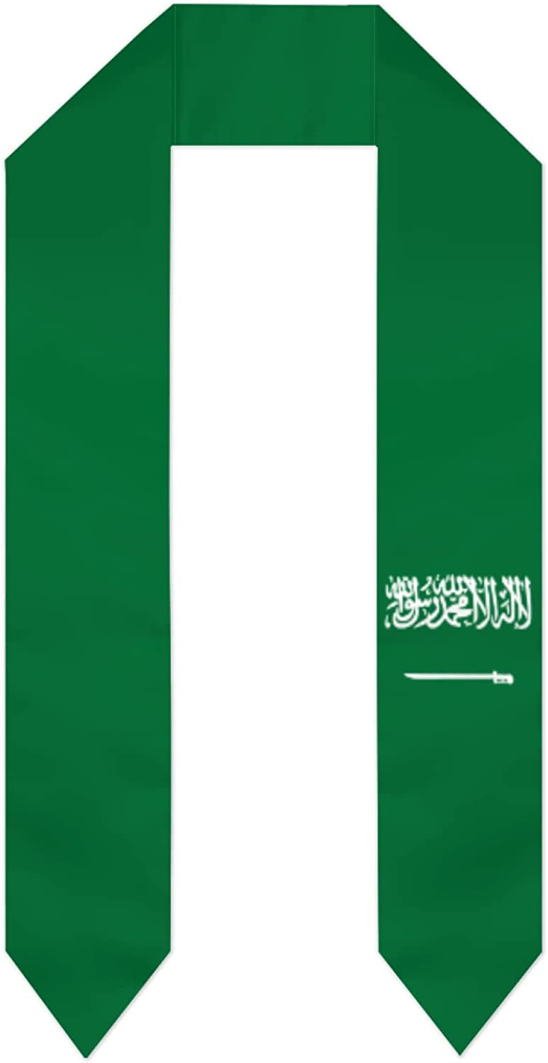 DABOYOZHZH Saudi Arabia Flag Graduation Shawl Sash Stole Wraps Scraf ...