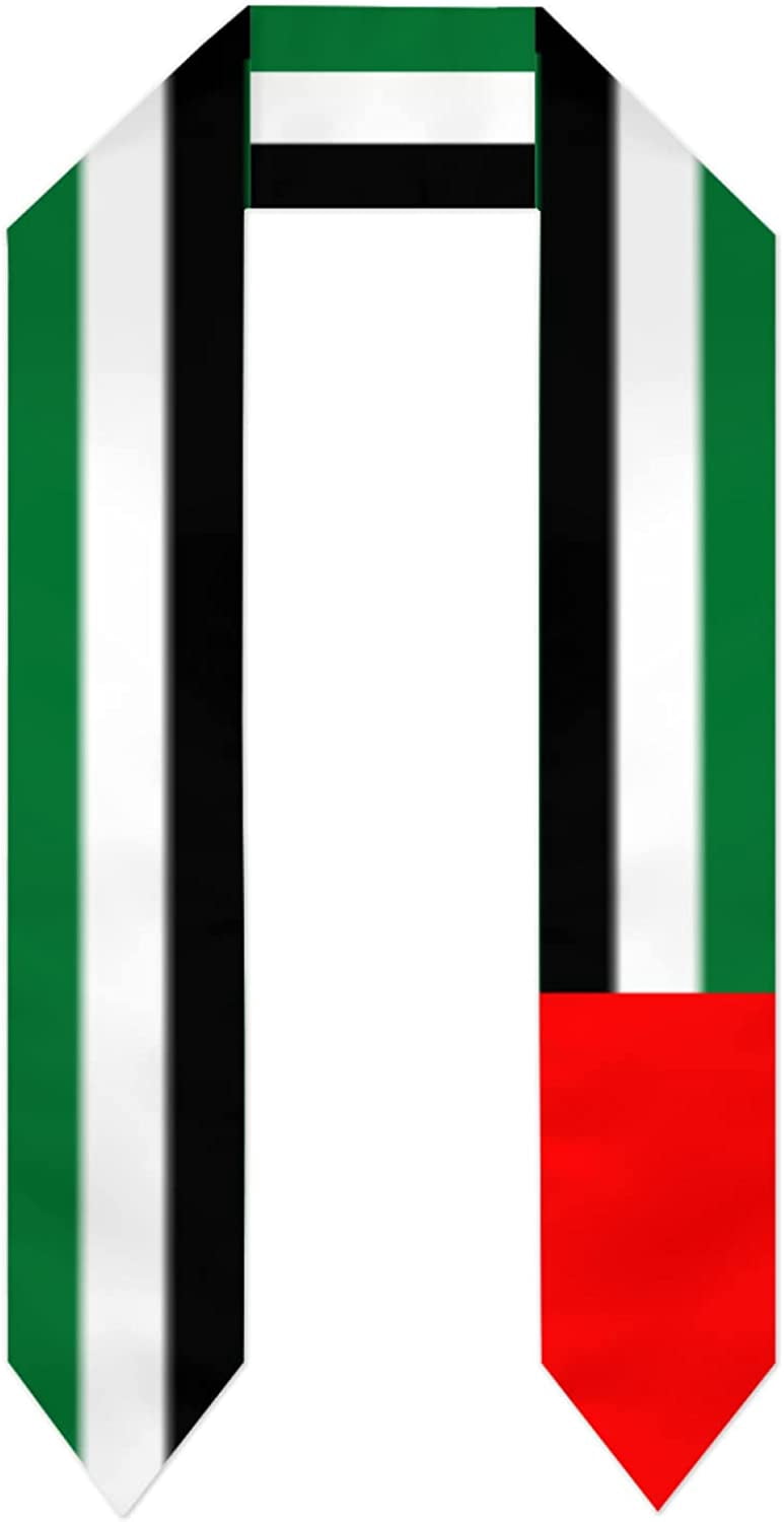 DABOYOZHZH United Arab Emirates Flag Graduation Shawl Sash Stole Wraps ...