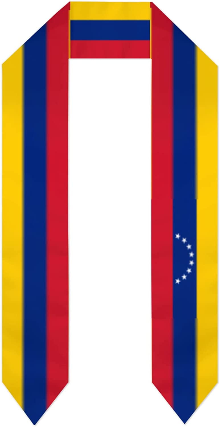 DABOYOZHZH Venezuela Flag Theme Graduation Shawl, Sash Stole Wraps ...