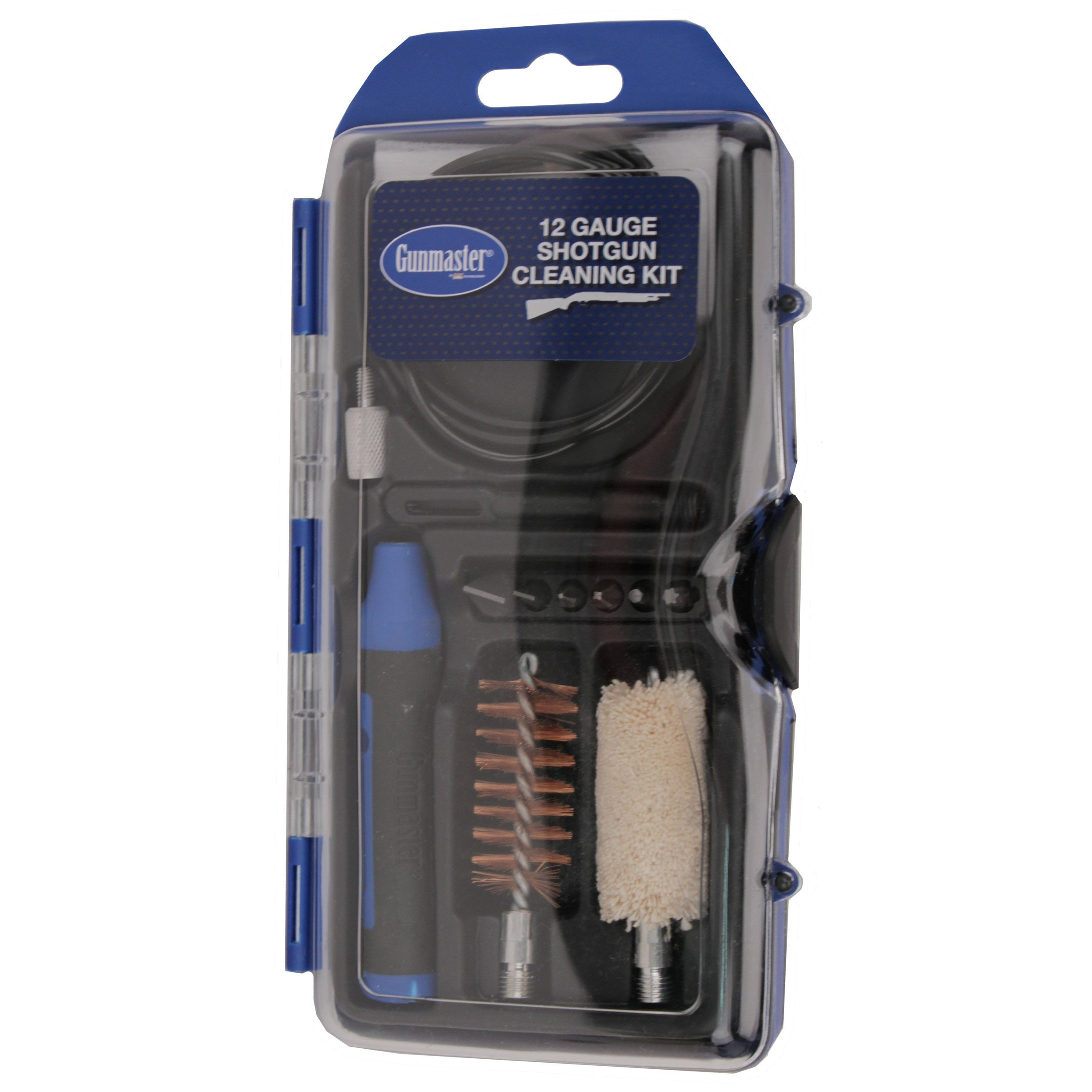 DAC GM12SG 12GA SHOTGUN CLEANING KIT CLAMSHELL 14-PIECE PLASTIC CASE ...