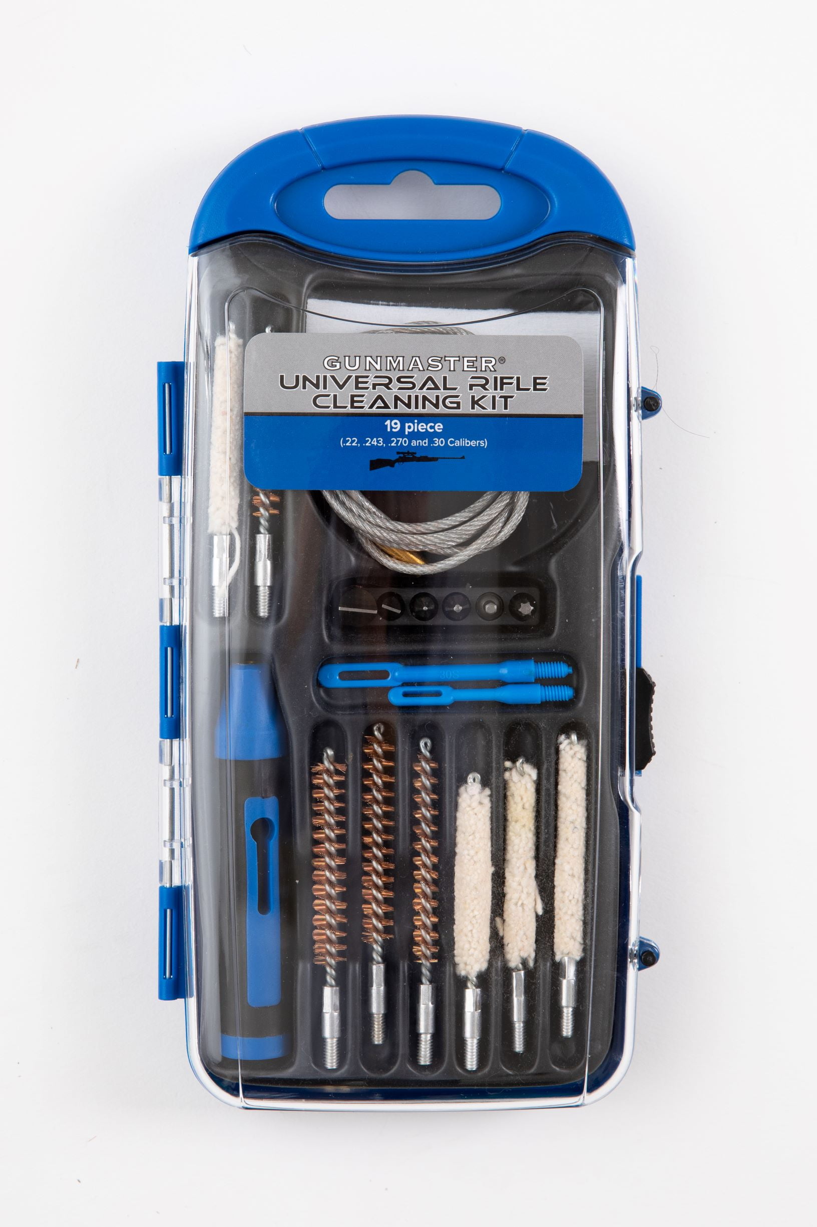DAC Gunmaster 19 Piece Universal Rifle Cleaning Kit. Cleans .22, .243 ...